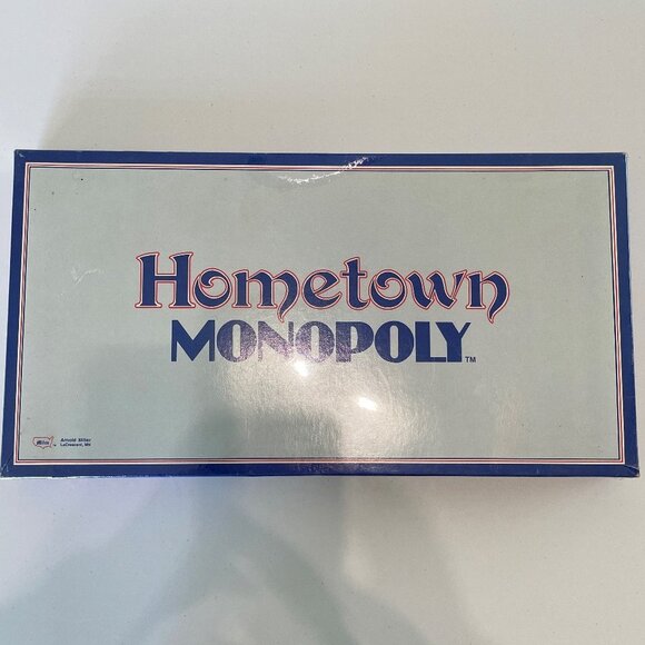 Hometown Productions | Games | Hometown Monopoly Vintage 985 Sealed ...